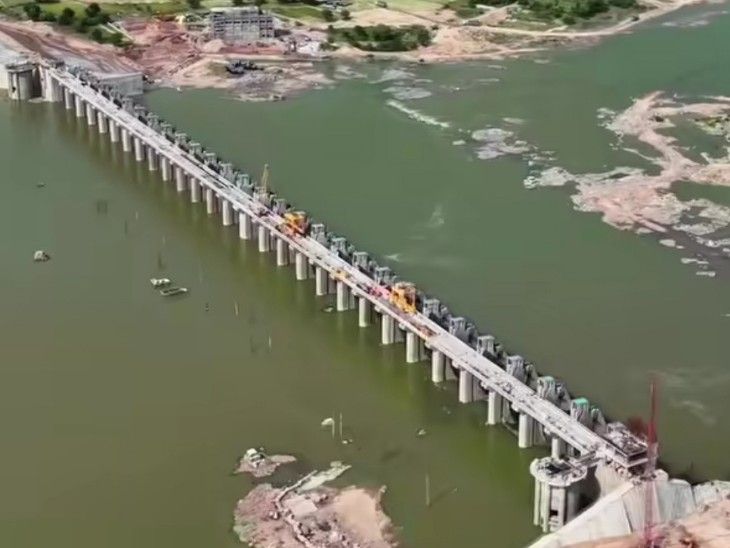 Water stopped in Isarda dam from today, in one and a half month | ईसरदा ...