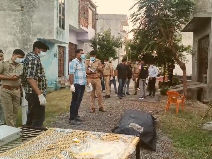 A rotten dead body was found in a closed house in Hapur
