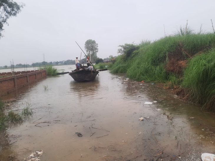 The fierce form of Tons river