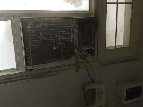 Panipat-civil-hospital-operation-theater-AC-compressor-explosion-causes ...