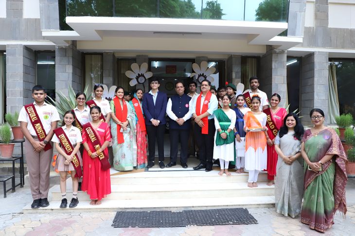 Alwar Public School celebrated its 48th foundation day
