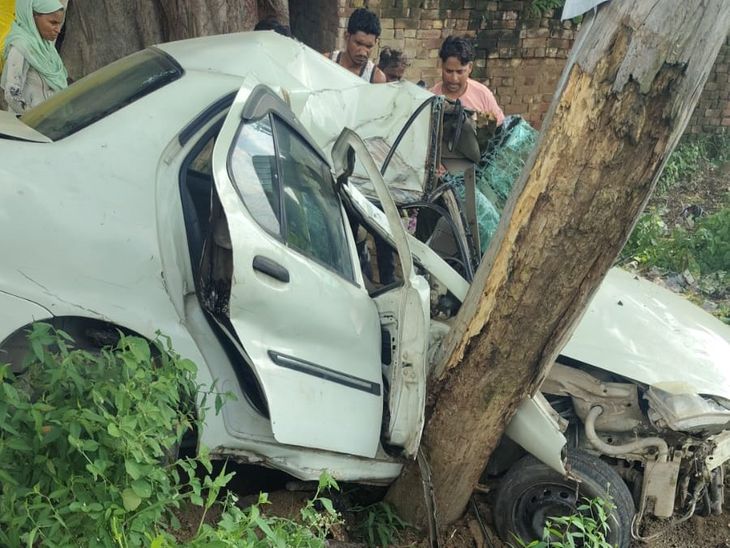 Car collided with a tree during a test drive, mechanic died, two ...
