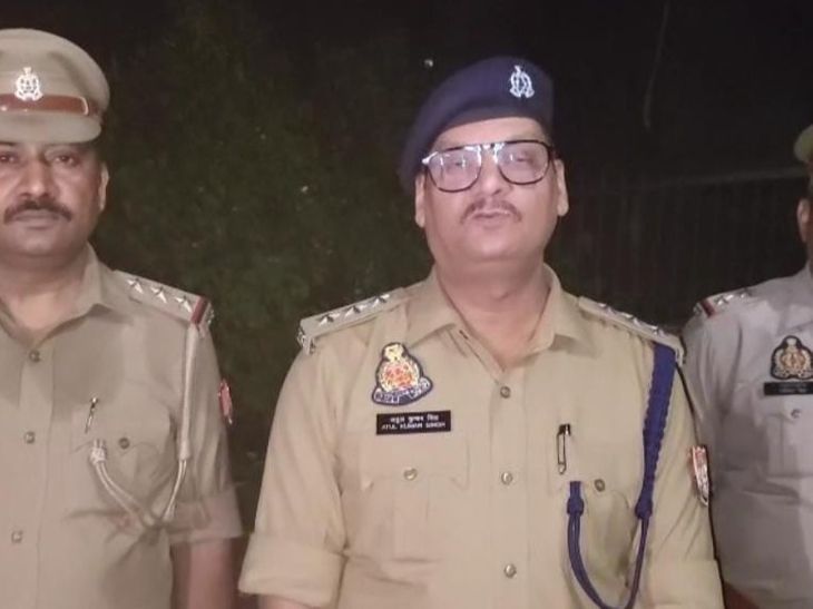 In Ghaziabad, vicious robber Chira was shot in the leg | पुलिस ने बदमाश ...