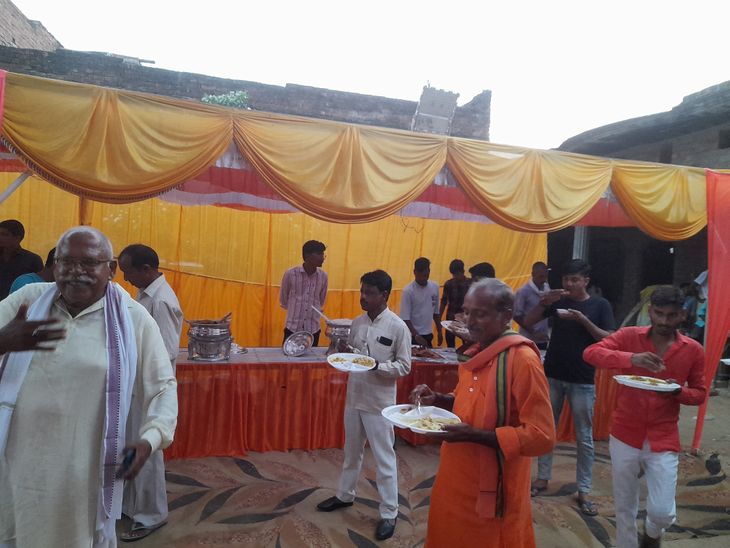 Religious event in Lakadiya on the sixth day of Shri Krishna ...