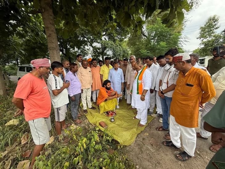 Development work in Sevapuri in Varanasi