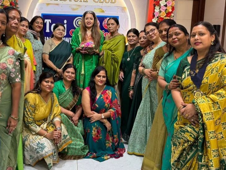 Inner Wheel Club celebrated Teej in Khalilabad | खलीलाबाद में इनर व्हील ...