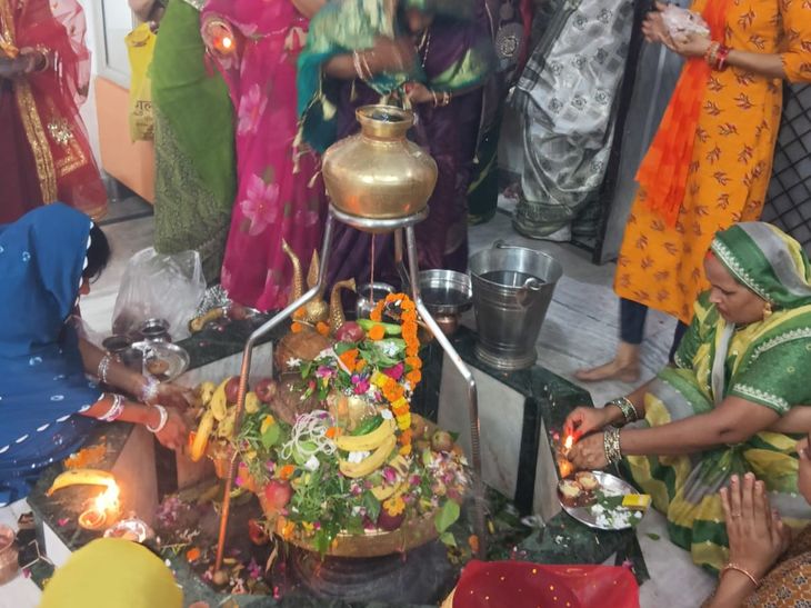 Haritalika Teej at Neelkantheshwar Temple in Telibagh