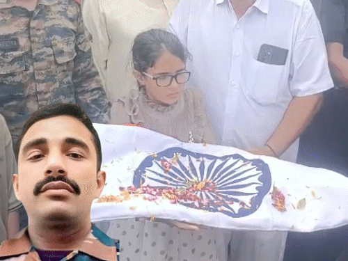 Rajasthan Jawan Funeral Photos; Srinagar Operation Rakshak | Jhunjhunu News
