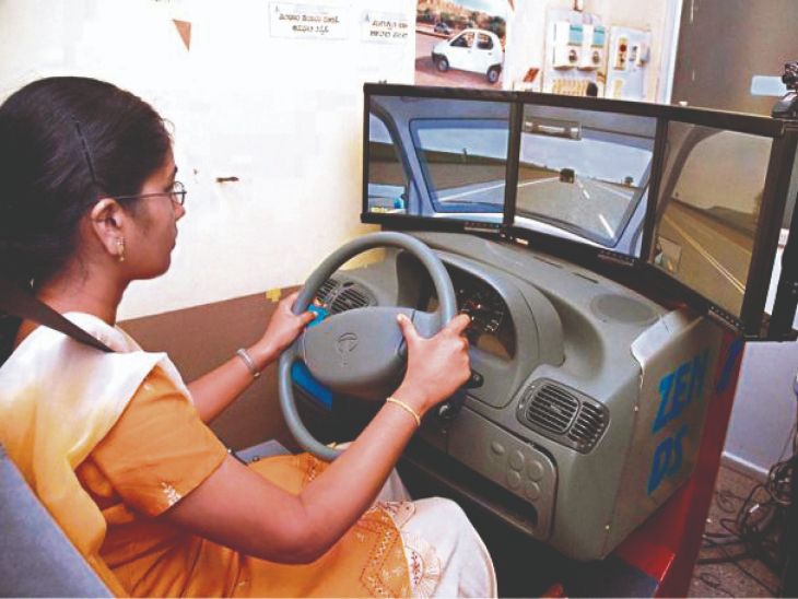 Now the driving license trial will be taken by computer and not by ...