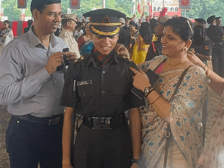Bhind's daughter Mukta Singh became lieutenant | भिंड की बेटी मुक्ता ...