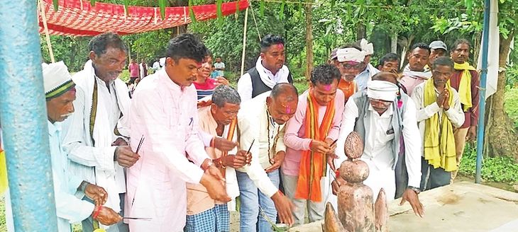 Faith: Gondwana Samaj Amadula Circle celebrated the festival of ...