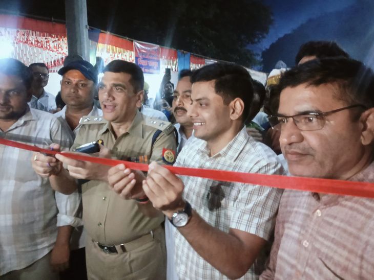 DM and SP cut the ribbon at Bhuda Mani Swarg Ashram, visited the tomb ...