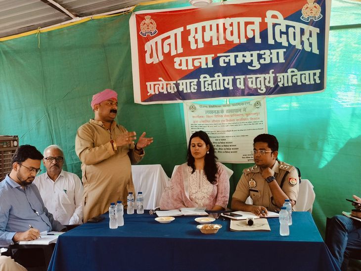 Meeting in Lambhua regarding preparations for Navratri and Durga Puja ...