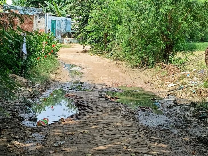 Villagers troubled by dilapidated roads and waterlogging in Arnia ...
