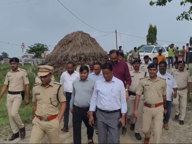 DM - SSP inaugurated it by cutting the ribbon | दरभंगा में नए थाने का हुआ उद्घाटन: DM-SSP ने ...