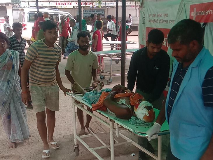 A shepherd was beaten with sticks for 20 minutes in Bhagalpur