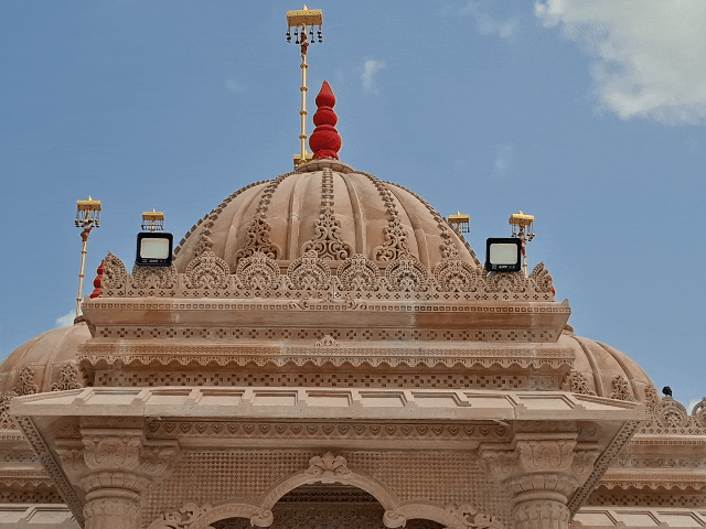 Akshardham temple ready in Kali Beri