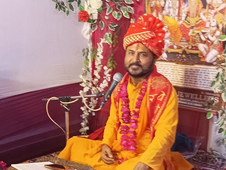 Sixth day of Bhagwat Katha in Lakhna