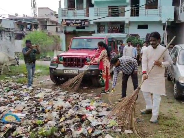 Cleanliness drive carried out in Raisen under Swachhta Pakhwada ...