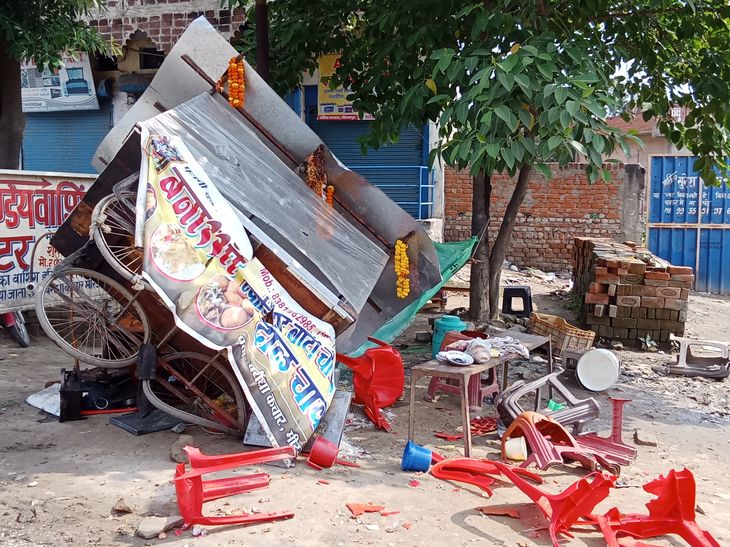 Fight between two parties in Baraudha Kachar village of Mirzapur ...
