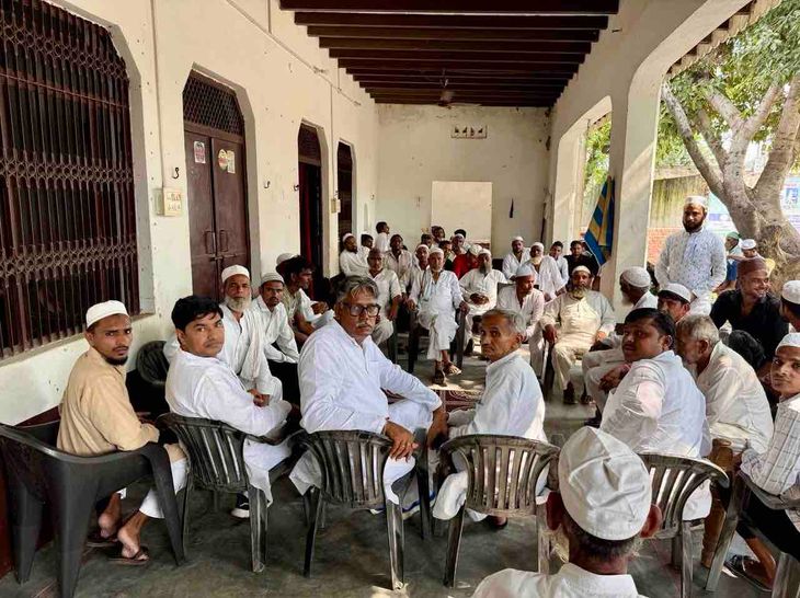RLD's membership drive in Khiwai of Siwalkhas Assembly constituency