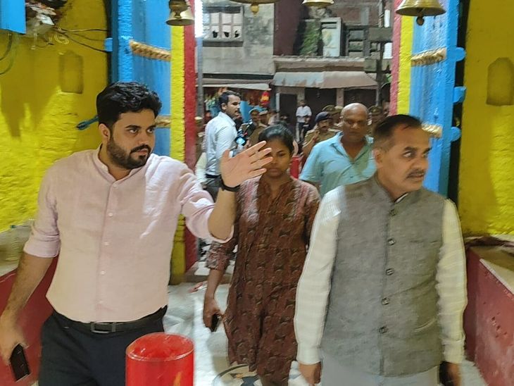 Security tightened at Lakhna Kalika Temple during Sharadiya Navratri ...