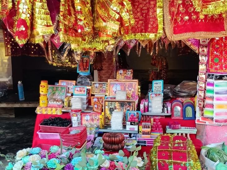 Preparations complete at Kusumbi Devi Temple before Navratri