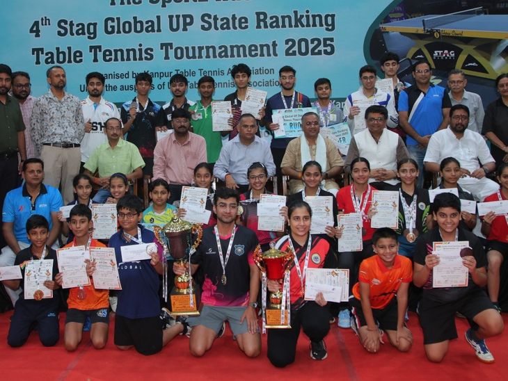 TT State Ranking Competition concluded in Kanpur
