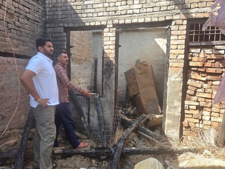 Hisar-gas-cylinder-blast-kheri-roj-two-homes-destroyed-mla-jassi-petwar ...