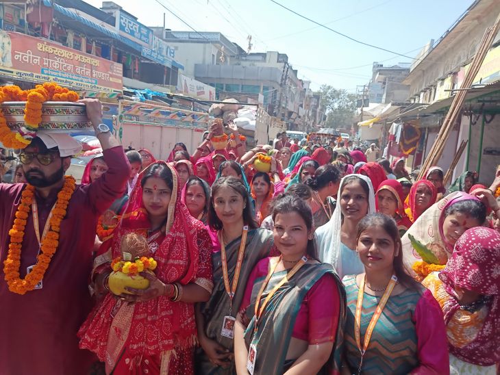 Sharadiya Navratri begins in Shrimadhopur | श्रीमाधोपुर में शारदीय ...
