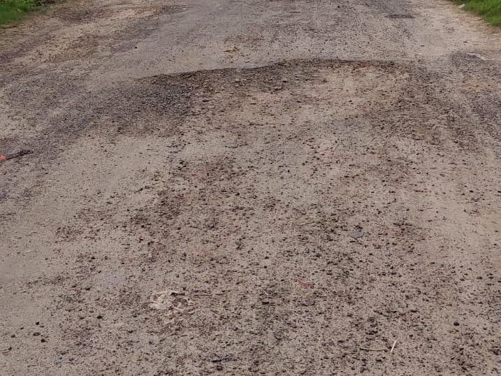 The poor condition of Makarand-Prasad Niwada road in Kanpur | कानपुर के ...