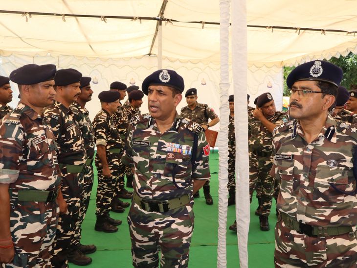 SSB Director General Sanjay Singhal visited Raxaul | SSB महानिदेशक संजय ...