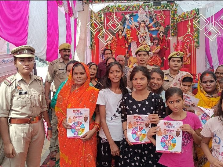 Awareness campaign of Mission Shakti 5.0 in Kheri