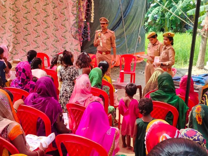 Village Chaupal set up in Changaria
