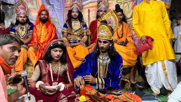 The audience was mesmerized by the enactment of Ram's marriage in ...