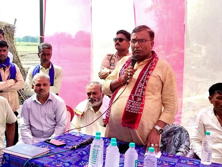 MLA unveiled the statue of Dr. Ambedkar