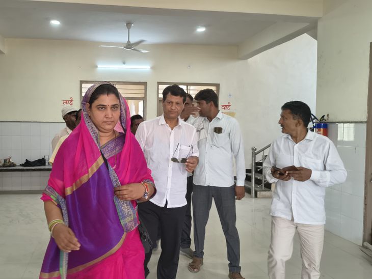 MLA inspected the development works of Dang area
