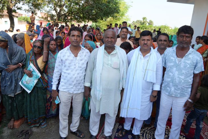 The MLA inaugurated the road constructed at a cost of Rs 32 lakh in ...
