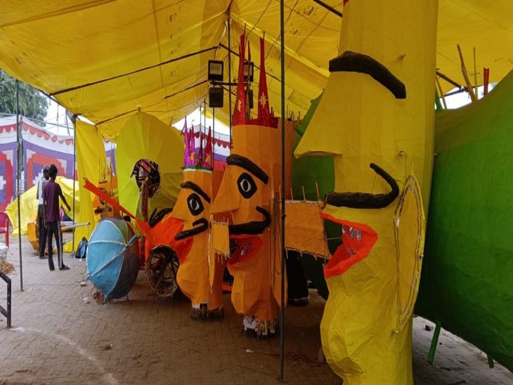 The effigy of Ravana will be 70 feet tall.