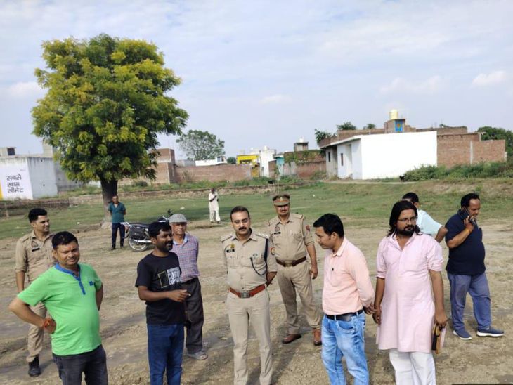 Preparations for Ravana Dahan completed in Atrauli, Aligarh