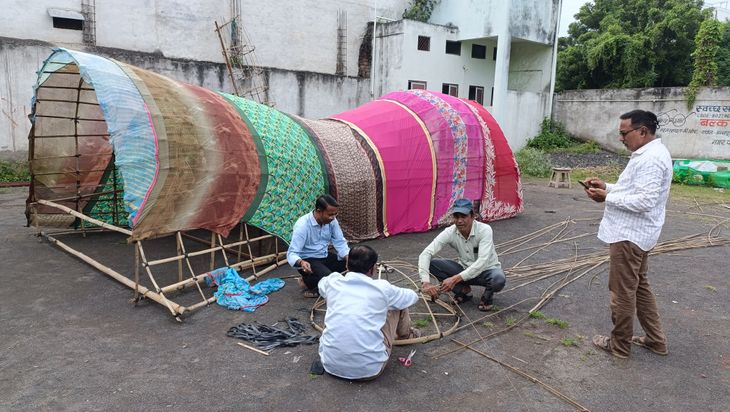 This time Ravana Dahan will be shown on LED screen. | इस बार एलईडी ...