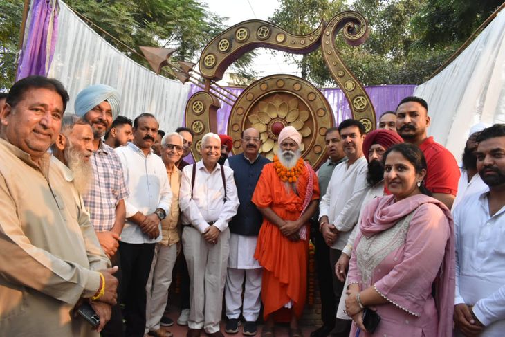 Barbarik Chowk gets a new look with the symbol of bow and arrow ...
