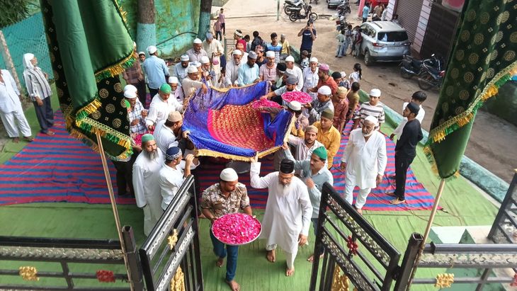 Chhathi Sharif was celebrated at the shrine of Hazrat Gaibshah Baba in ...