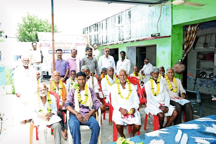 Tricycles distributed through camps