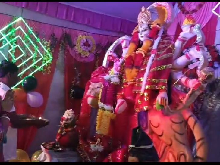 Crowds thronged temples and pandals on the last day of Durga Puja.