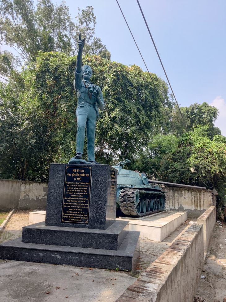 Demand raised for installation of statue and tank of Major Bhupinder ...