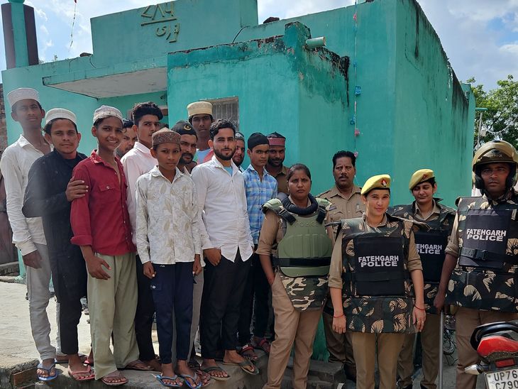 Friday prayers were offered at 8 places in the Amritpur tehsil area ...