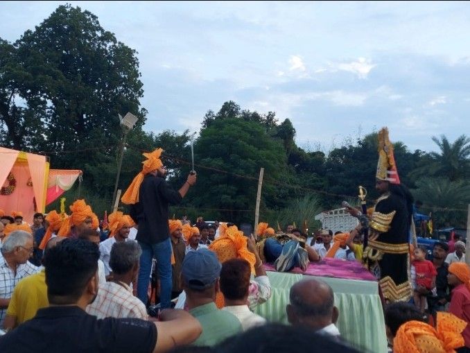 Ravana Dahan in Gagaha's Padav Maidan