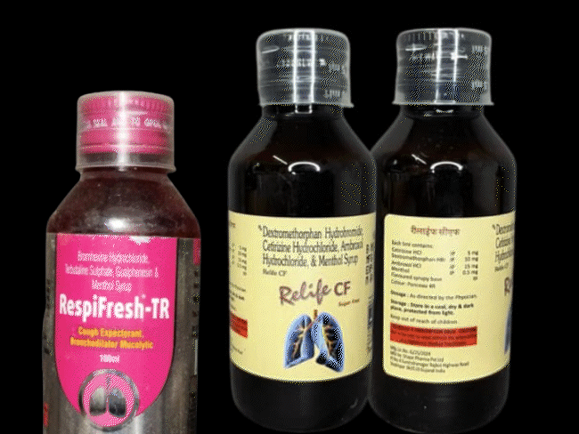 MP Cough Syrup Testing Report; ReLife Respifresh TR | Diethylene Glycol