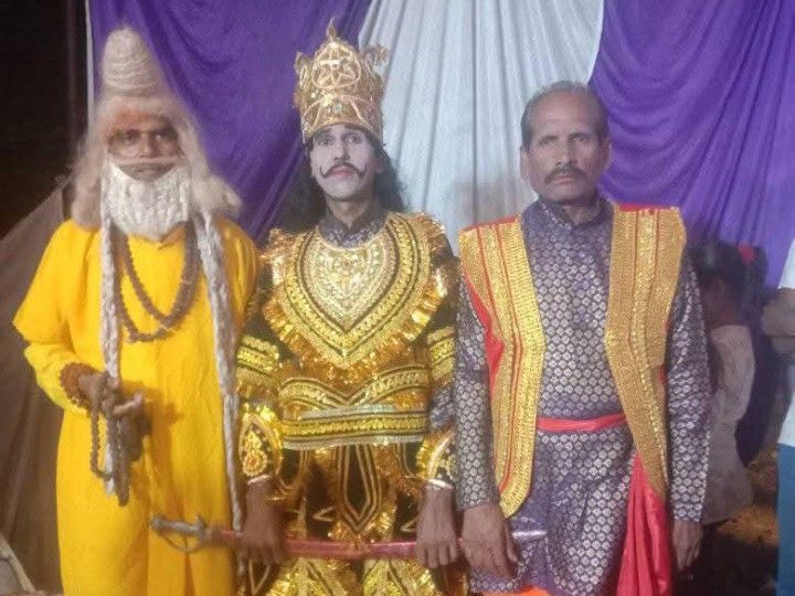 Ramlila in Bahapur for 47 years | बहापुर में 47 साल से रामलीला: हिंदू ...